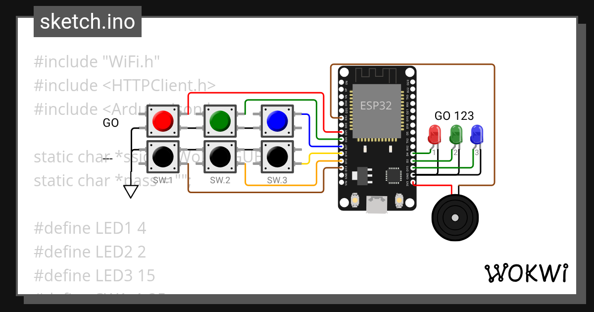 Ex 6: ESP32-RTT - Wokwi ESP32, STM32, Arduino Simulator
