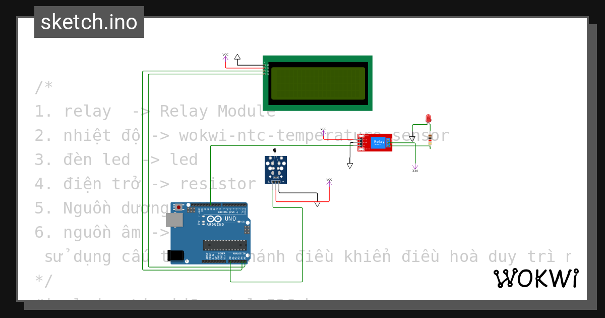 Ví Dụ Cảm Biến Nhiệt độ 2024 Wokwi Esp32 Stm32 Arduino Simulator 7734