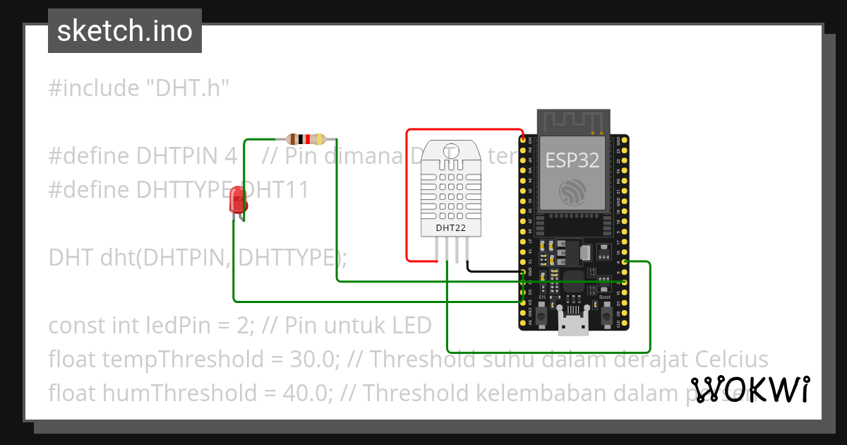 Tugas_8 - Wokwi ESP32, STM32, Arduino Simulator