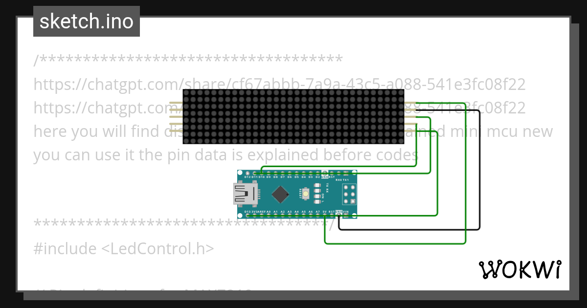 led control atp1 - Wokwi ESP32, STM32, Arduino Simulator
