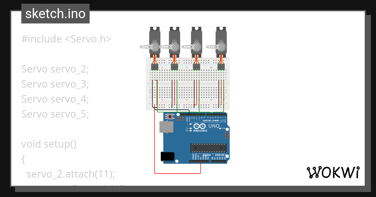 servo - Wokwi ESP32, STM32, Arduino Simulator