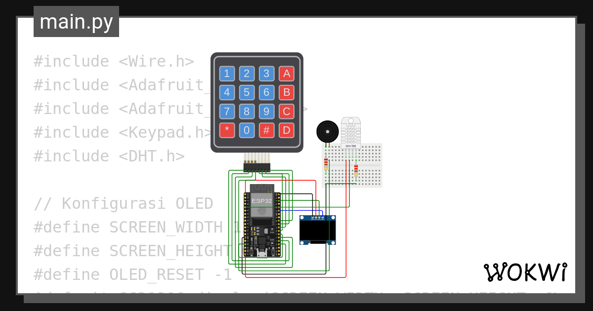 Project Absen Wokwi Esp32 Stm32 Arduino Simulator 1869