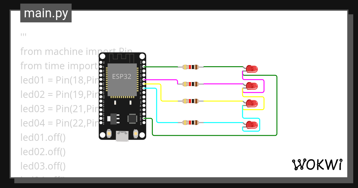 lab1 ISD017 - Wokwi ESP32, STM32, Arduino Simulator