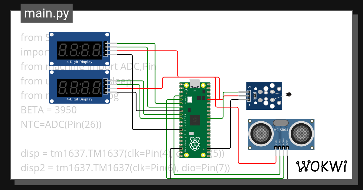 Suhu Sohir Wokwi Esp32 Stm32 Arduino Simulator 8188
