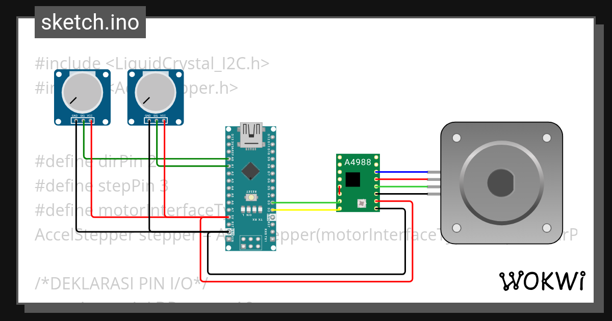 PROJEK JEMURAN OTOMATIS - Wokwi ESP32, STM32, Arduino Simulator