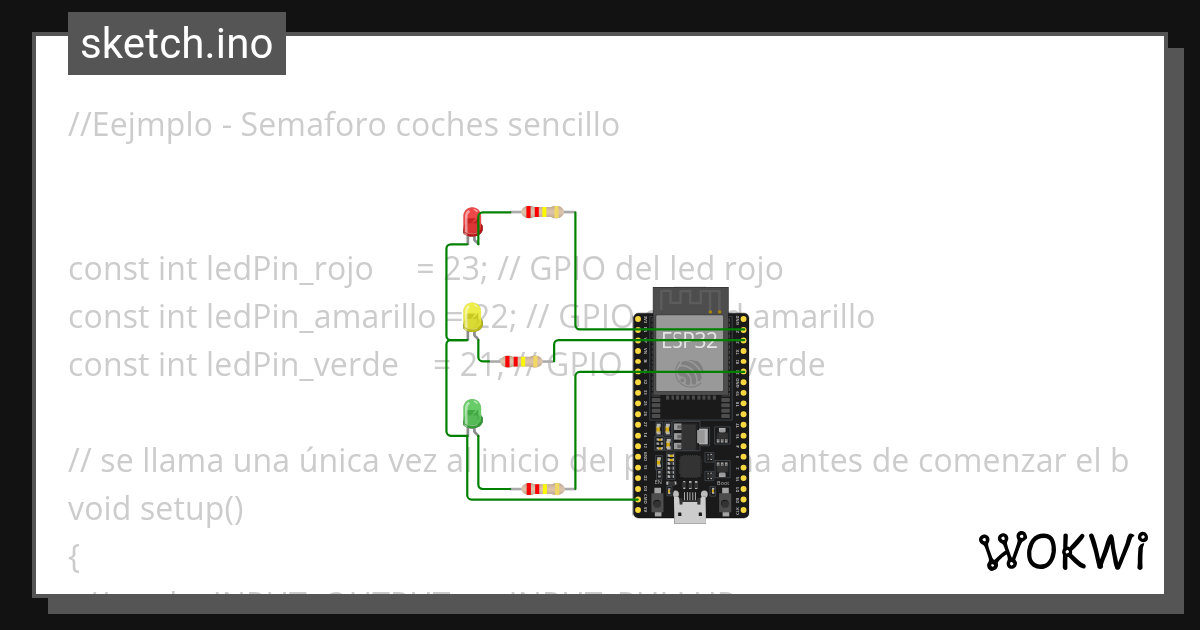 Act Semaforo Wokwi Esp32 Stm32 Arduino Simulator 7944