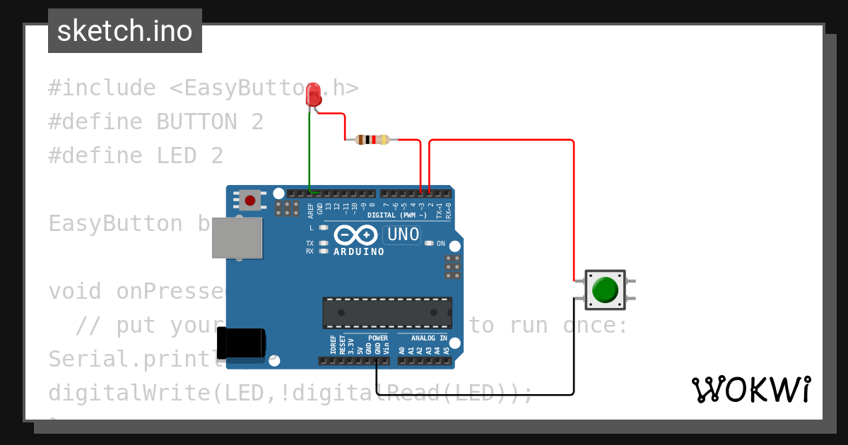 Easybutton Wokwi Esp32 Stm32 Arduino Simulator
