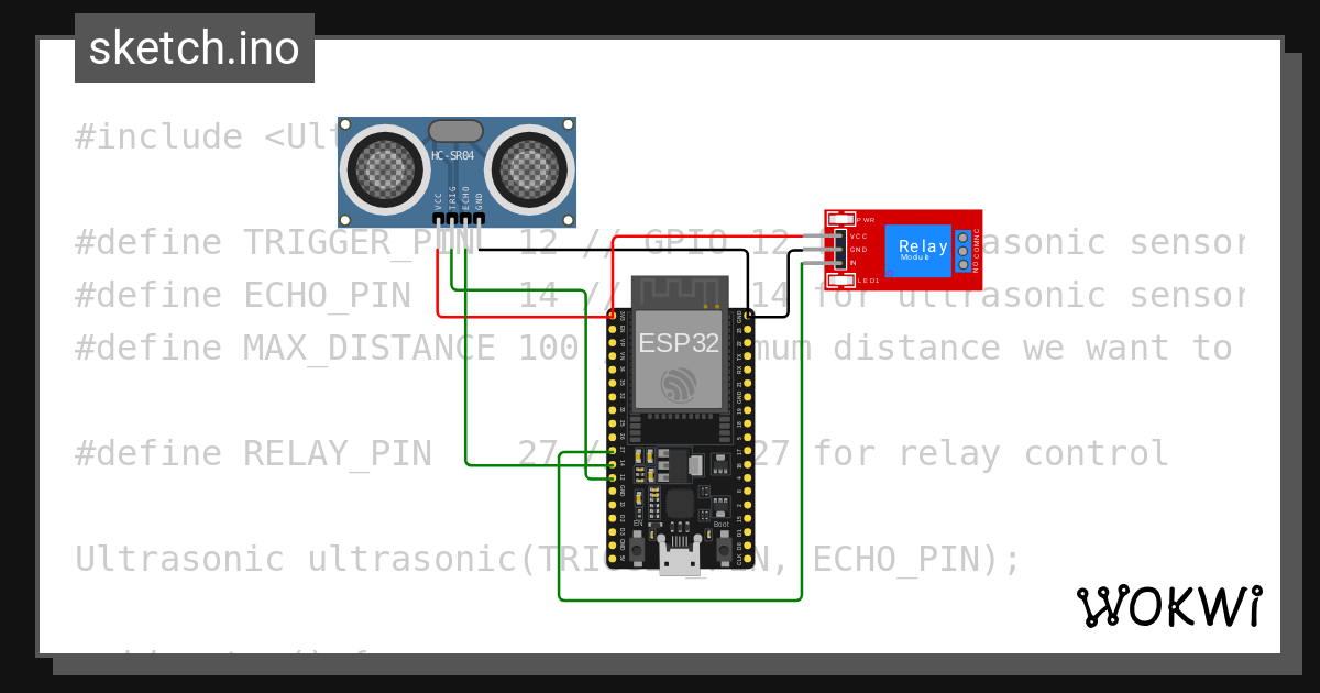 Relaymodule Wokwi Esp32 Stm32 Arduino Simulator