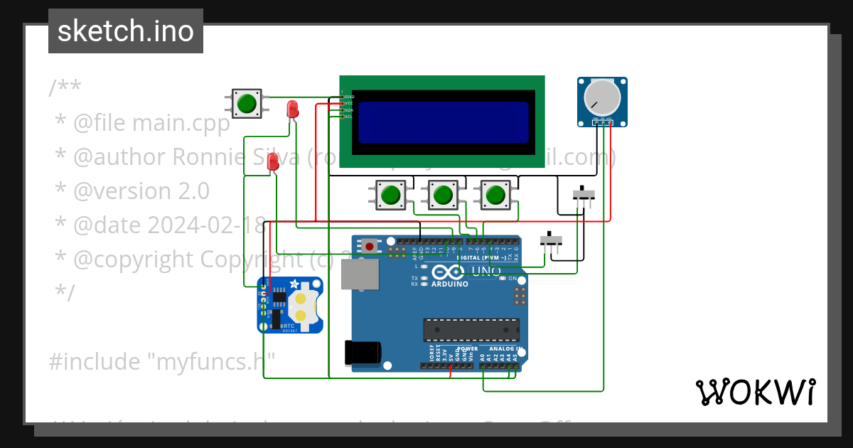 LTG-C-22A V2.Y - Wokwi ESP32, STM32, Arduino Simulator