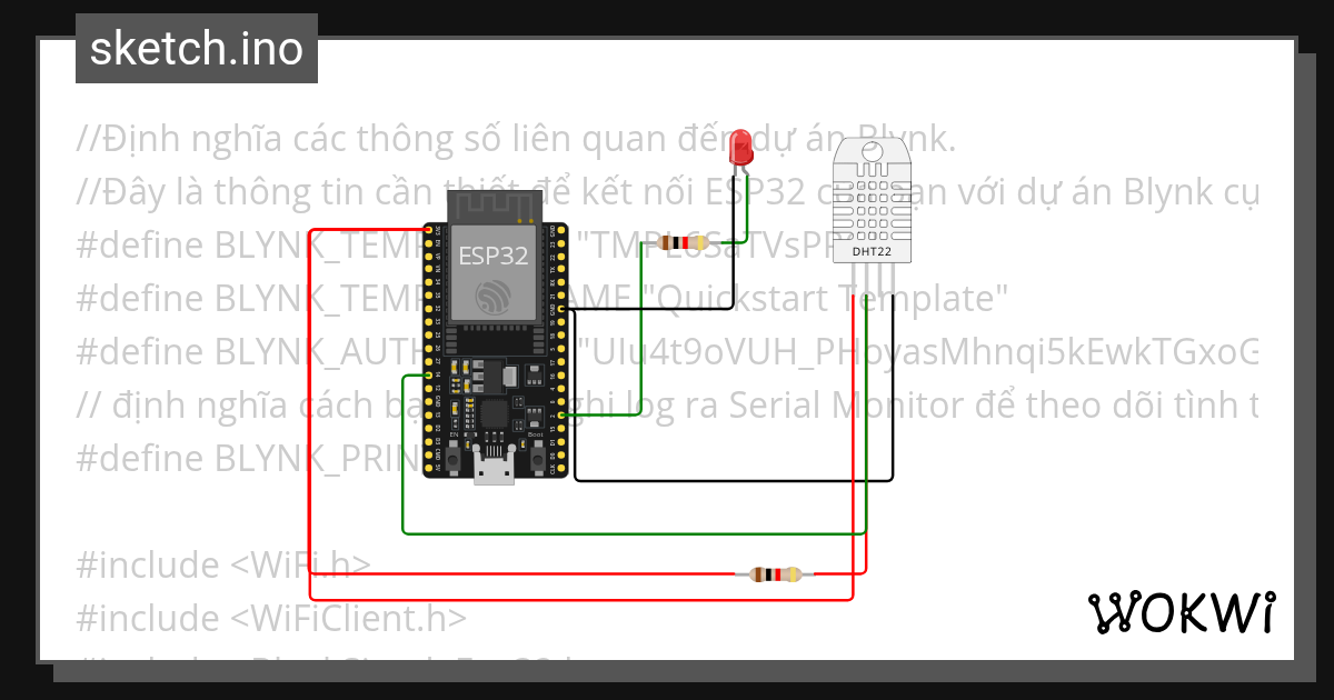 demo - Wokwi ESP32, STM32, Arduino Simulator