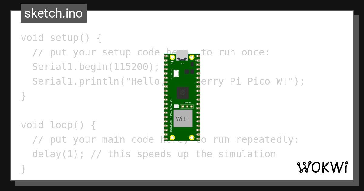 ทำเล่น Wokwi Esp32 Stm32 Arduino Simulator