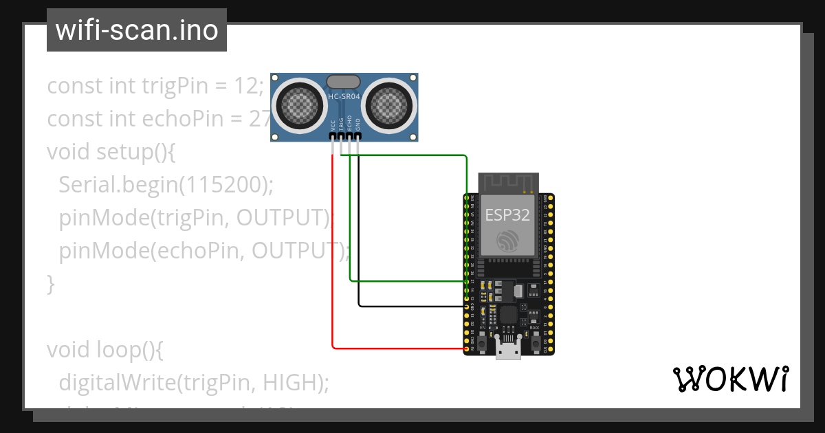 ultrasonic.ino Copy - Wokwi ESP32, STM32, Arduino Simulator