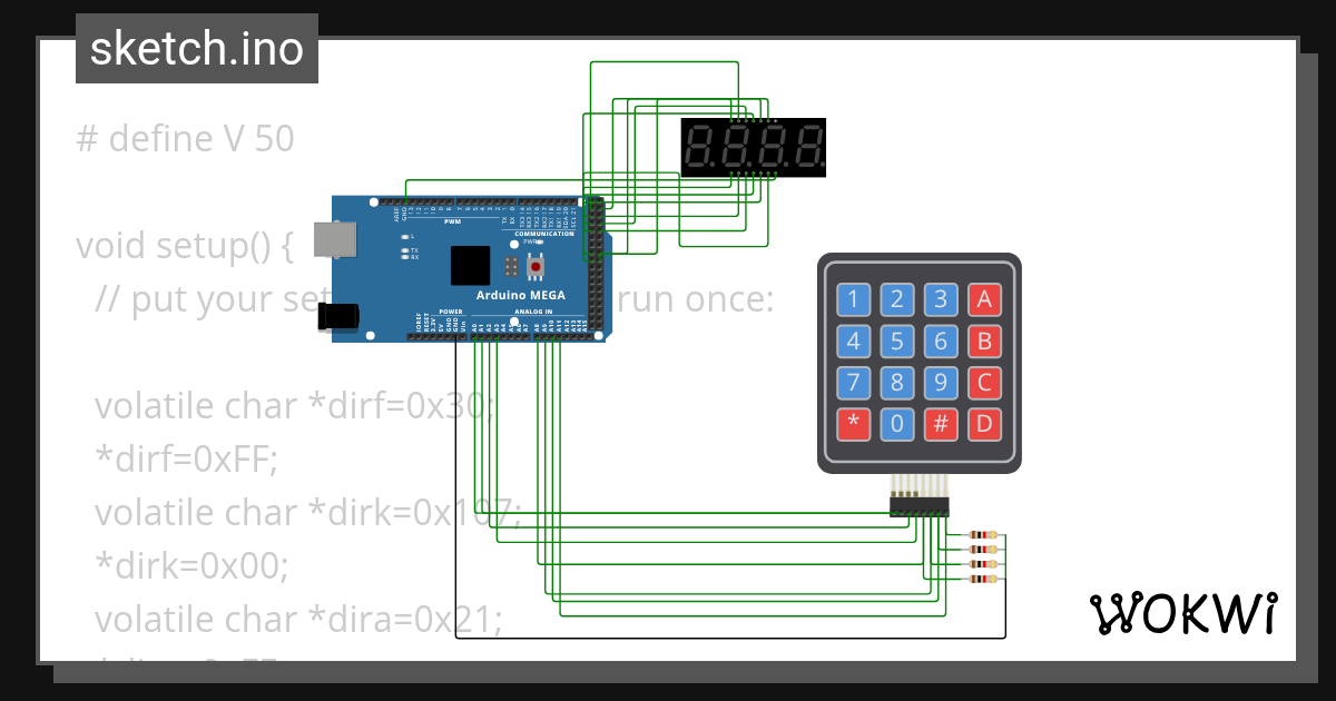 Keypad And Switch Problem 2 Wokwi Esp32 Stm32 Arduino Simulator