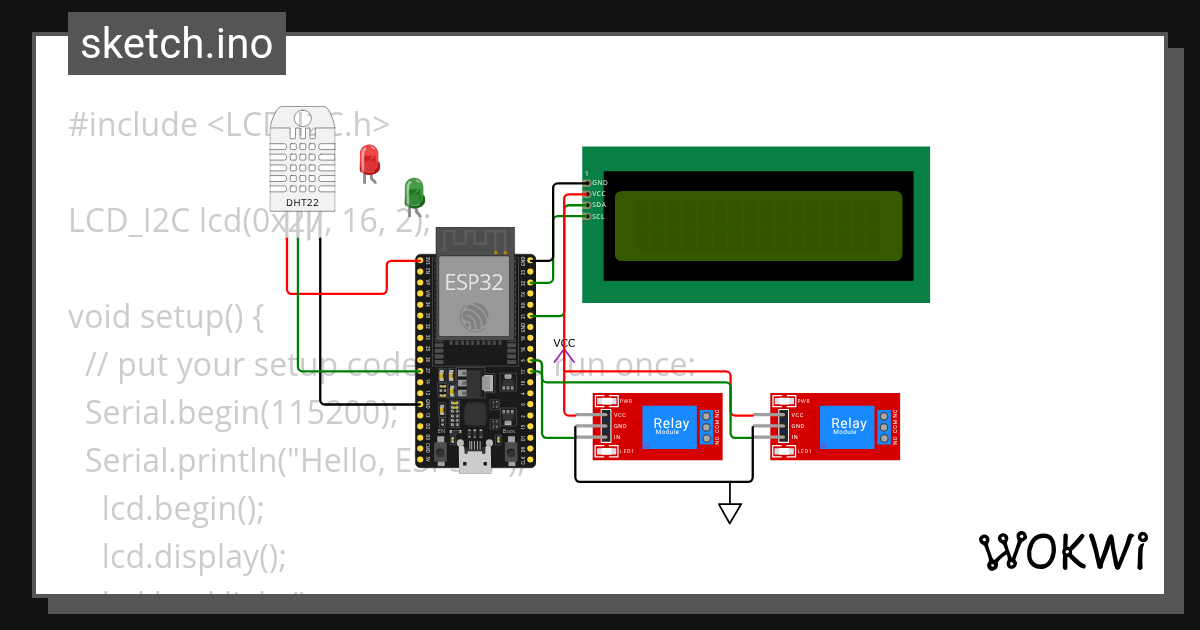 อุณหภูมิ มาไง Wokwi Esp32 Stm32 Arduino Simulator 7588