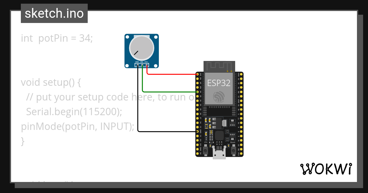 งานาสวิชท์สีฟ้า Wokwi Esp32 Stm32 Arduino Simulator 4229