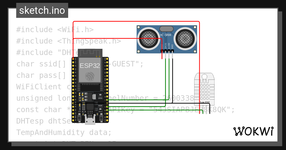 Writing Sensor Data In Cloud Wokwi Esp32 Stm32 Arduino Simulator 6385
