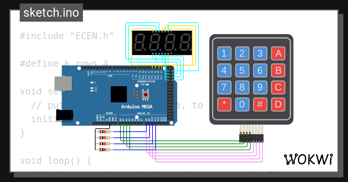 Espkeypad Problem4 Wokwi Esp32 Stm32 Arduino Simulator