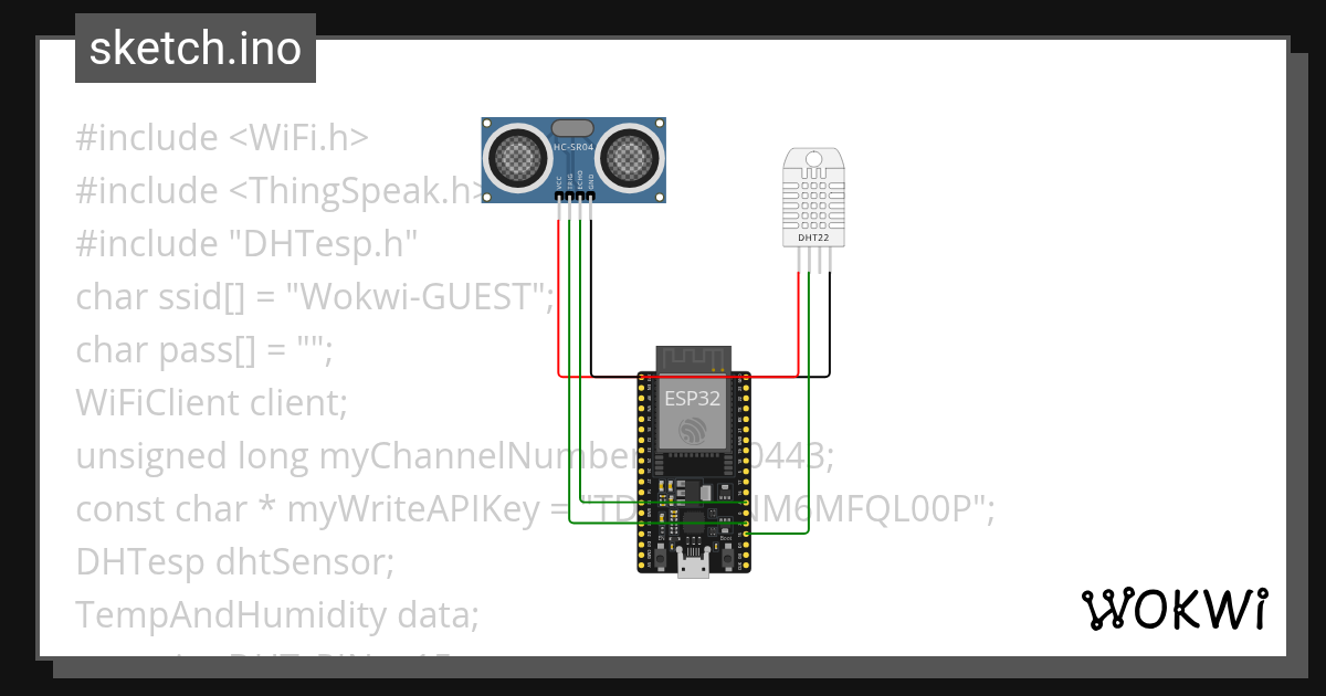 Writing Sensor Data In Cloud Wokwi Esp32 Stm32 Arduino Simulator 1533