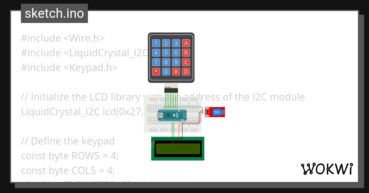 Vendo Washing Machine - Wokwi ESP32, STM32, Arduino Simulator