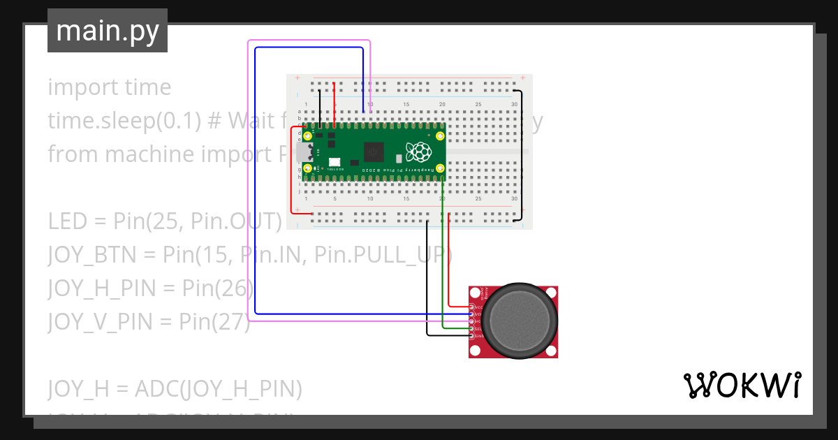 PICO Menu - Wokwi ESP32, STM32, Arduino Simulator