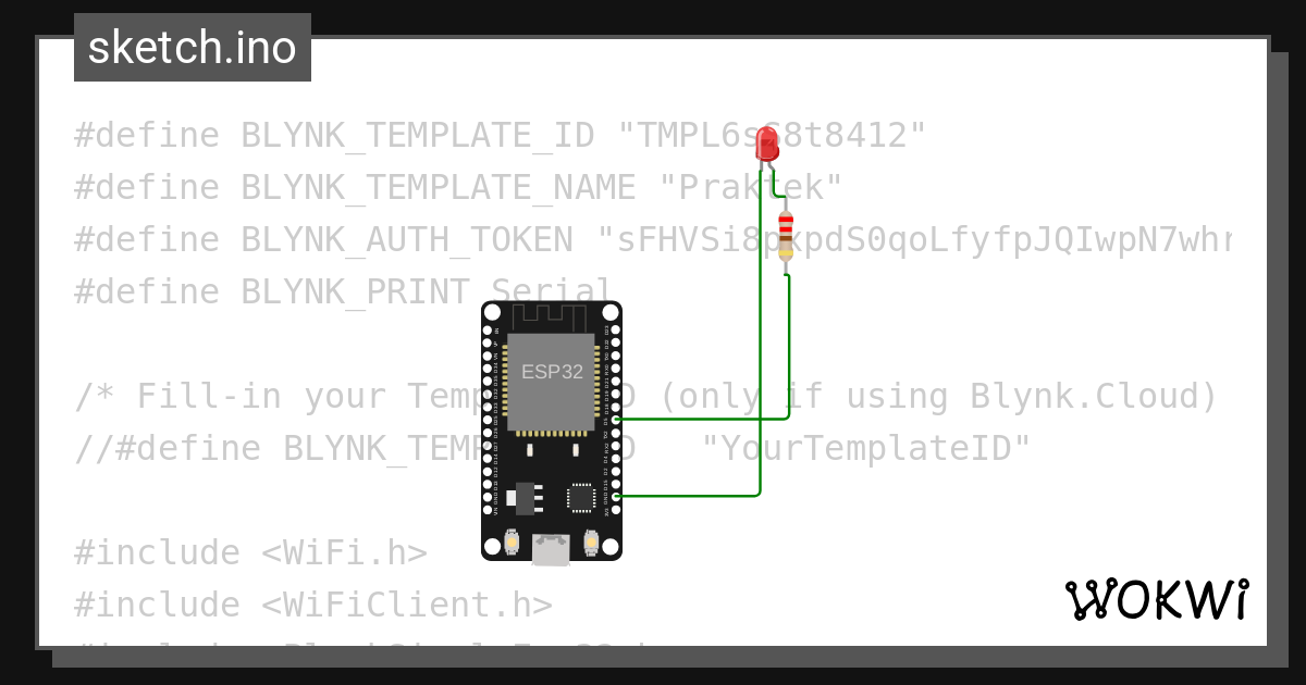 Belajar Iot 1 Saja Wokwi Esp32 Stm32 Arduino Simulator 6993