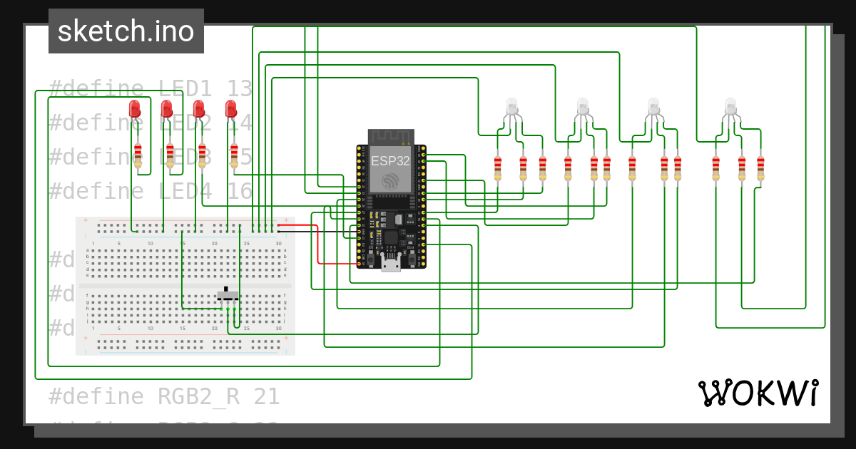 ถูกต้องละค๊าบบบบบบ Wokwi Esp32 Stm32 Arduino Simulator 