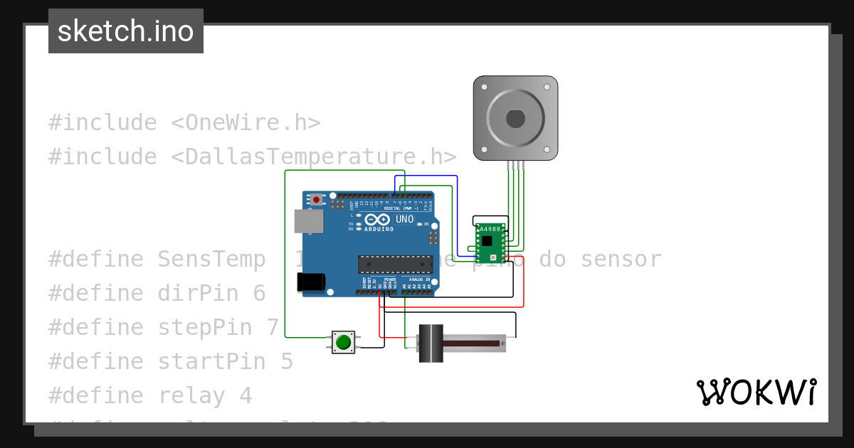 Step Wokwi Esp32 Stm32 Arduino Simulator 