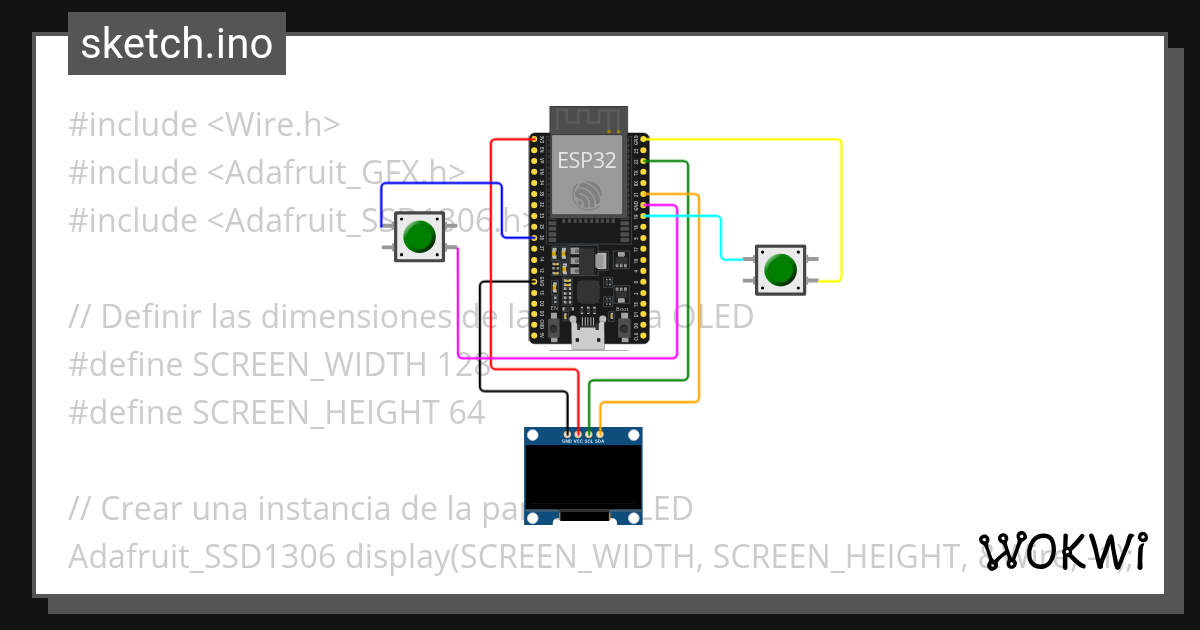 Practica 11 - Wokwi ESP32, STM32, Arduino Simulator