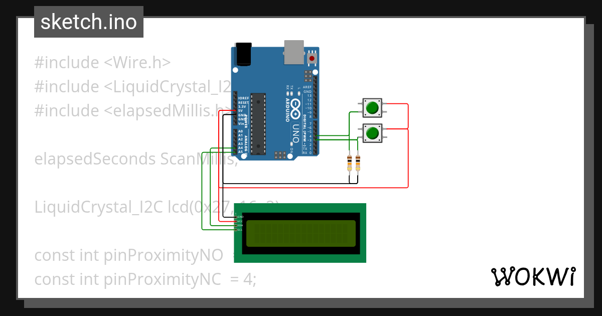 ALAT VALIDASI PROXIMITY - Wokwi ESP32, STM32, Arduino Simulator