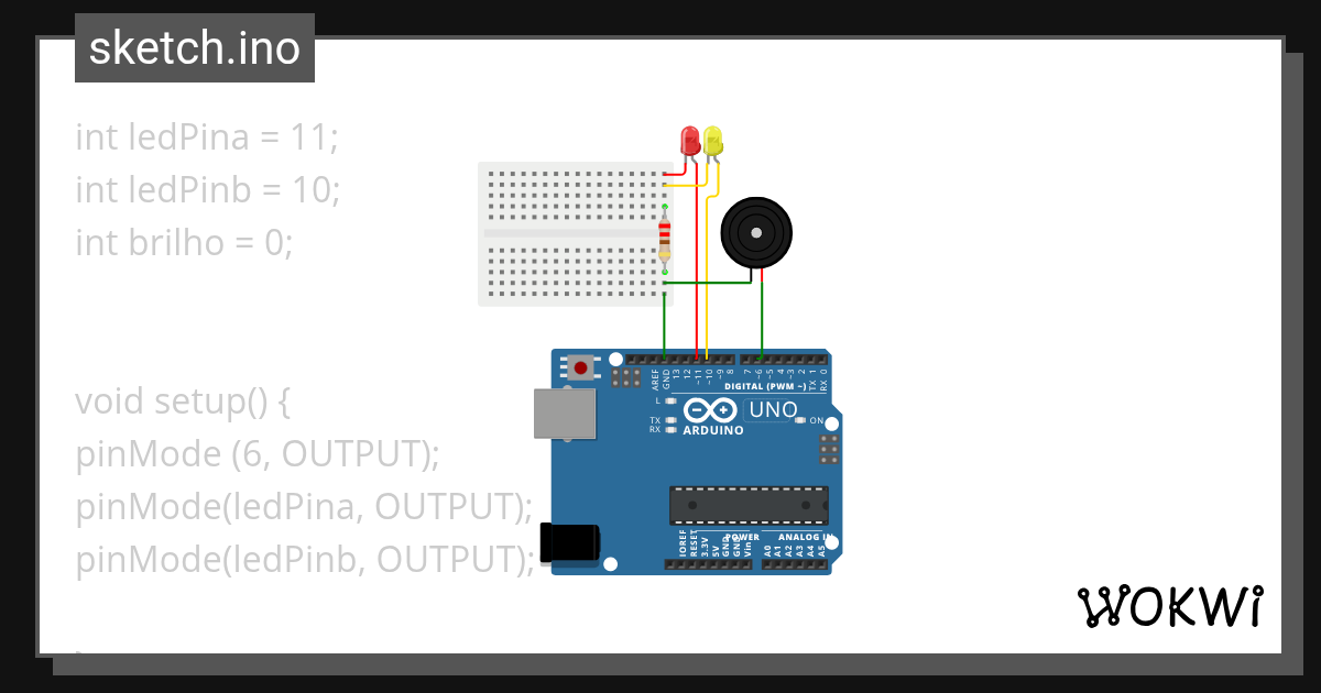 asabranca with lasers - Wokwi ESP32, STM32, Arduino Simulator