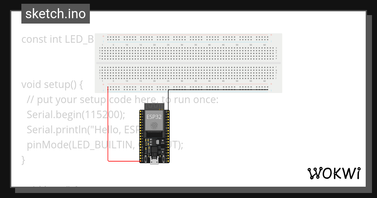 Teste Wokwi Esp32 Stm32 Arduino Simulator 1057