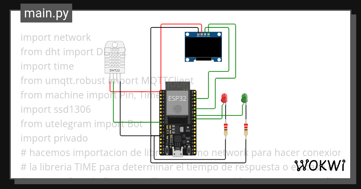 Proyecto_Embebida - Wokwi ESP32, STM32, Arduino Simulator