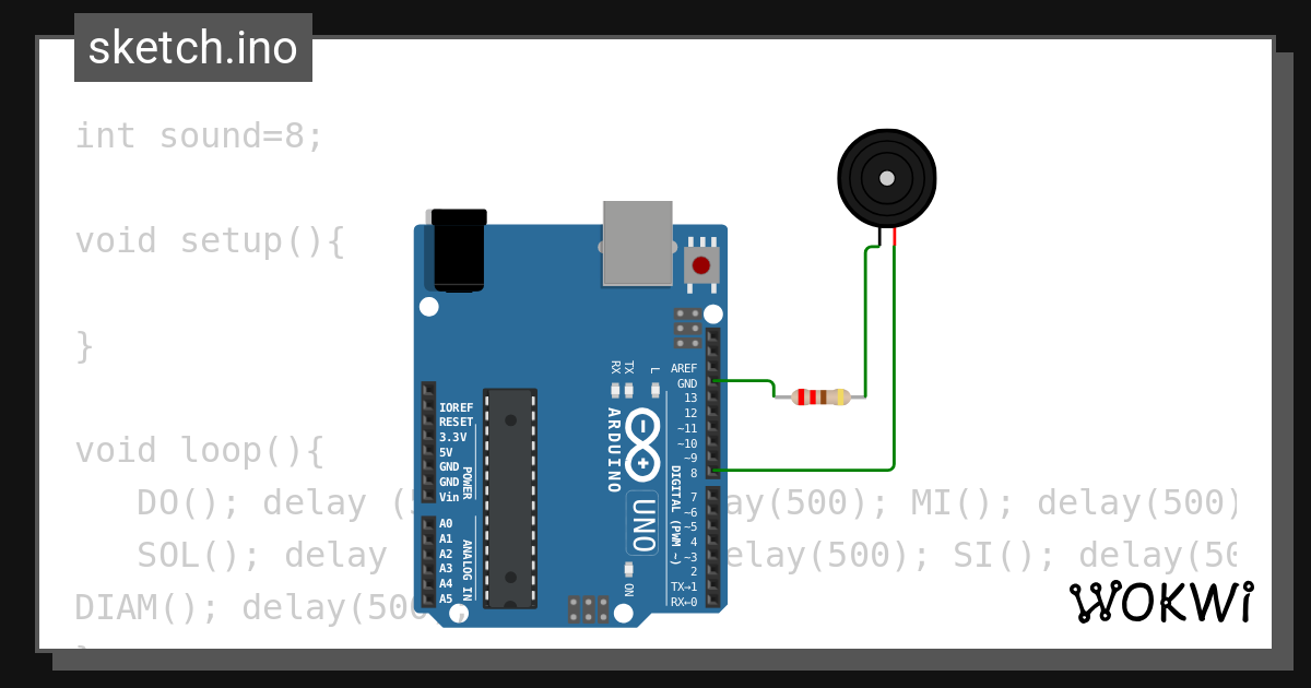 Lagu Do Re 1 Wokwi Esp32 Stm32 Arduino Simulator 8579