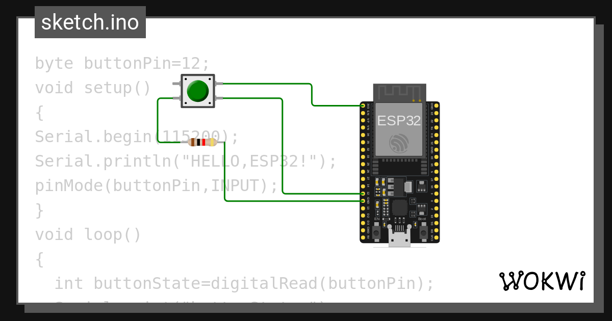 Pull Down Wokwi Esp32 Stm32 Arduino Simulator 7728