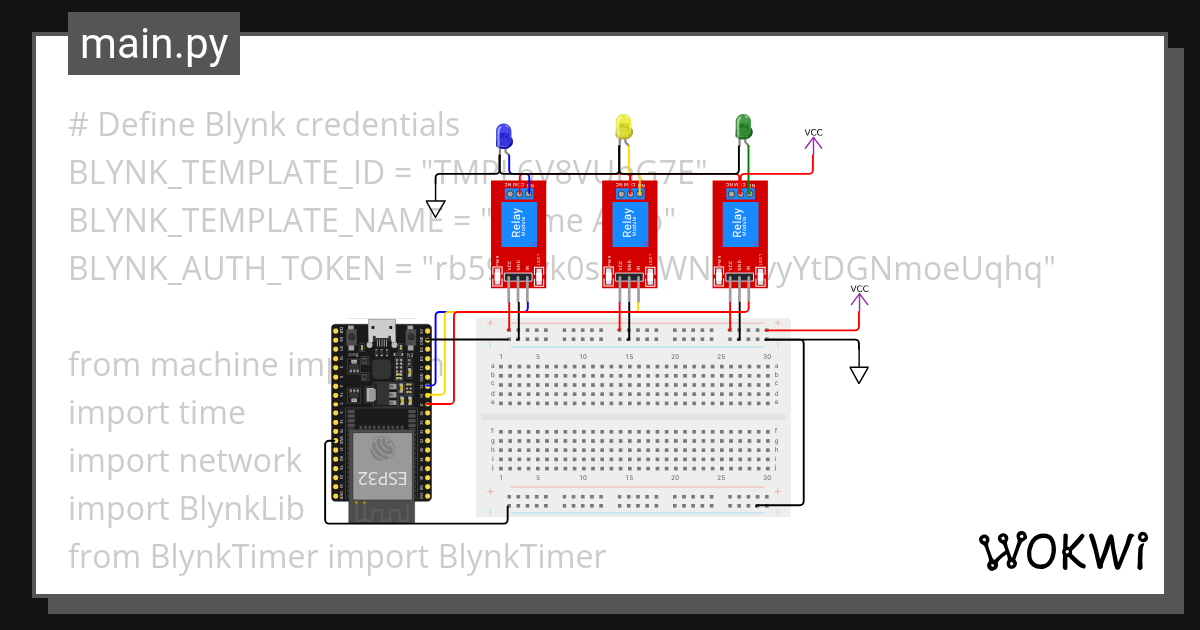 UAS IoT - Wokwi ESP32, STM32, Arduino Simulator