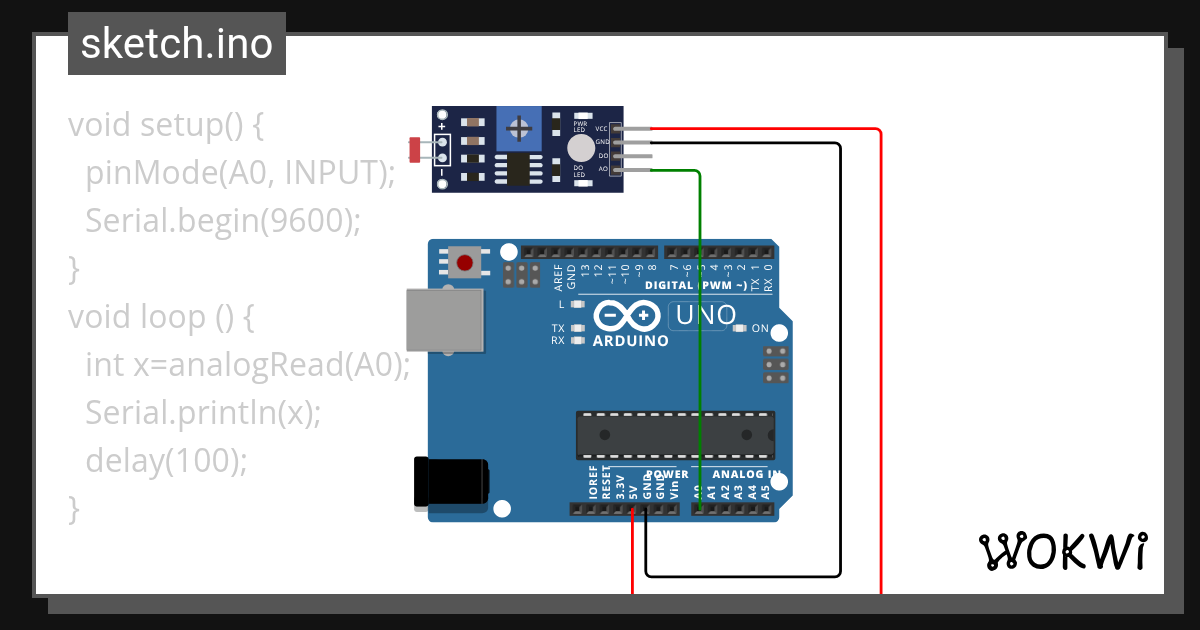 LDR Copy - Wokwi ESP32, STM32, Arduino Simulator