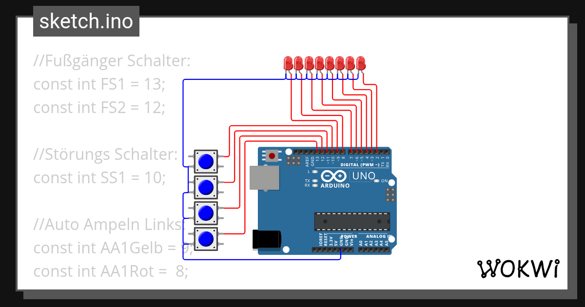 Wokwi - Online ESP32, STM32, Arduino Simulator