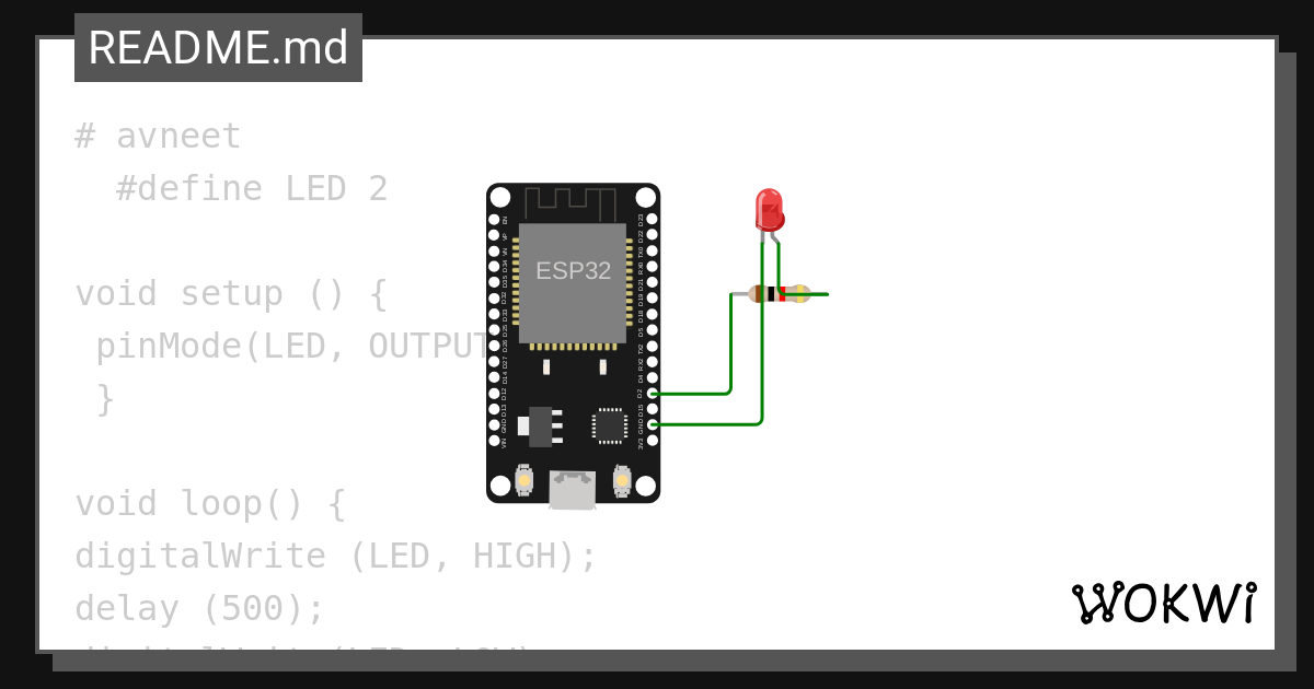 Avneet Kaur Wokwi Esp32 Stm32 Arduino Simulator