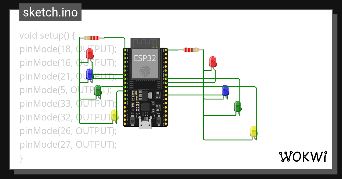 ejercicio 2_10A - Wokwi ESP32, STM32, Arduino Simulator