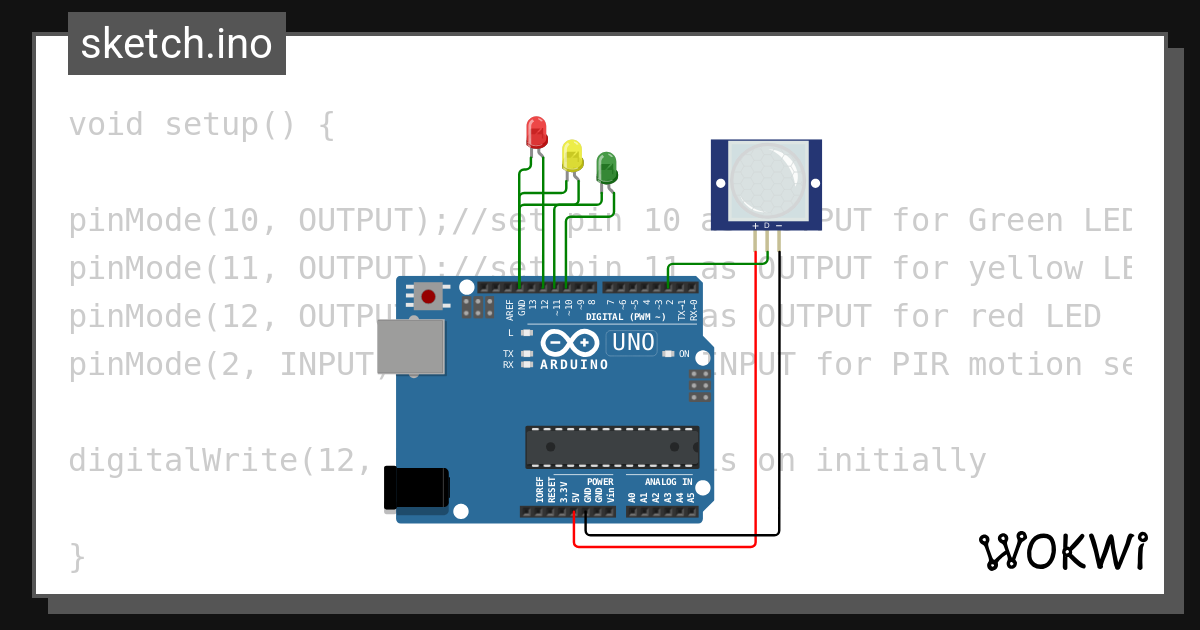 Past Year Question B1 Traffic Light Wokwi Esp32 Stm32 Arduino Simulator 4996