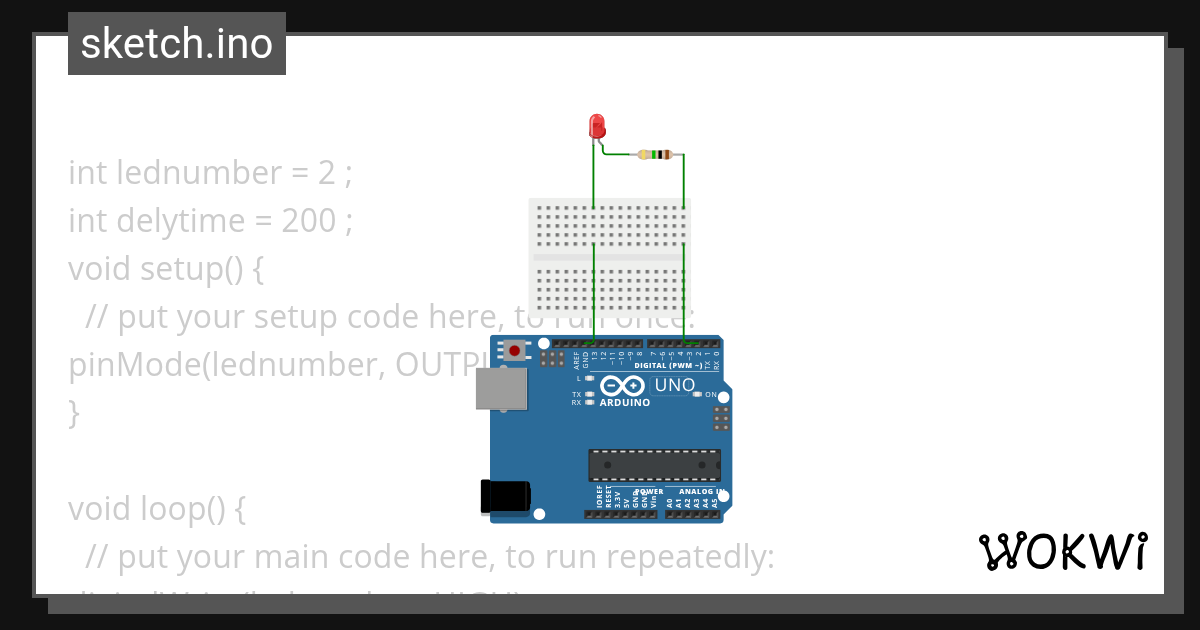 my first project - Wokwi ESP32, STM32, Arduino Simulator my first project - Wokwi ESP32, STM32, Arduino Simulator