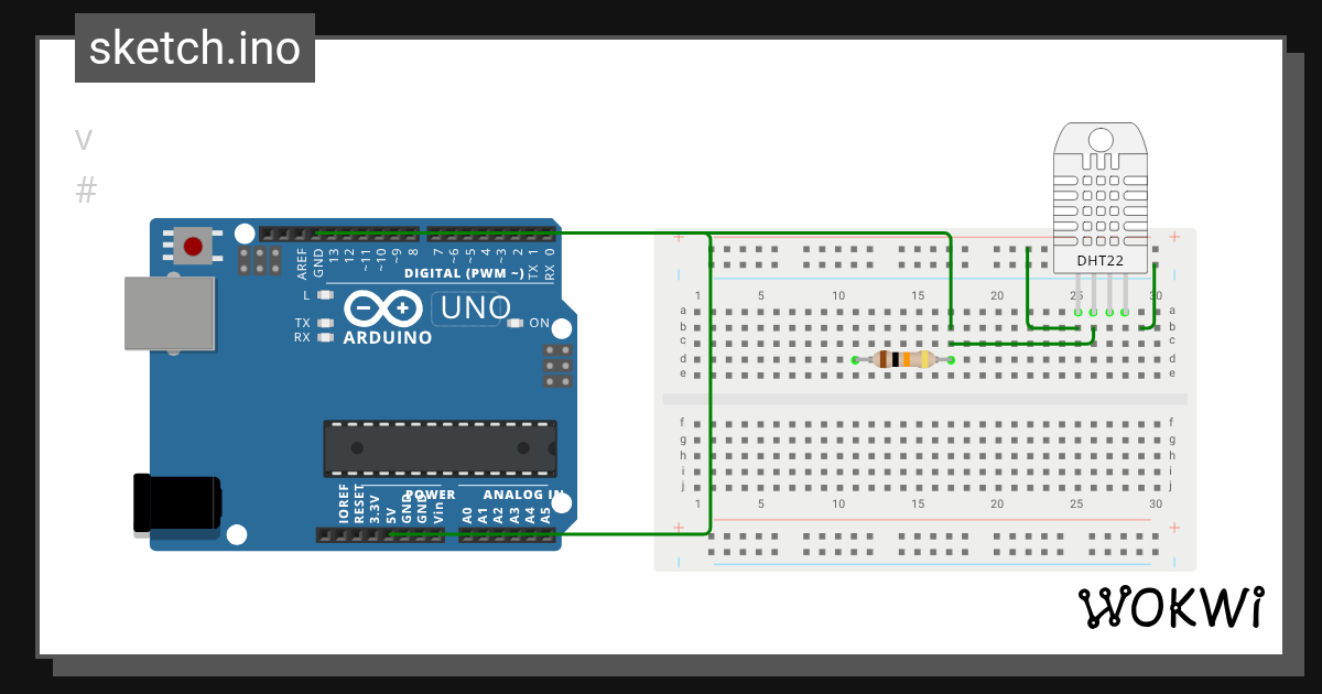 Sensor Dht22 Wokwi Esp32 Stm32 Arduino Simulator 0704