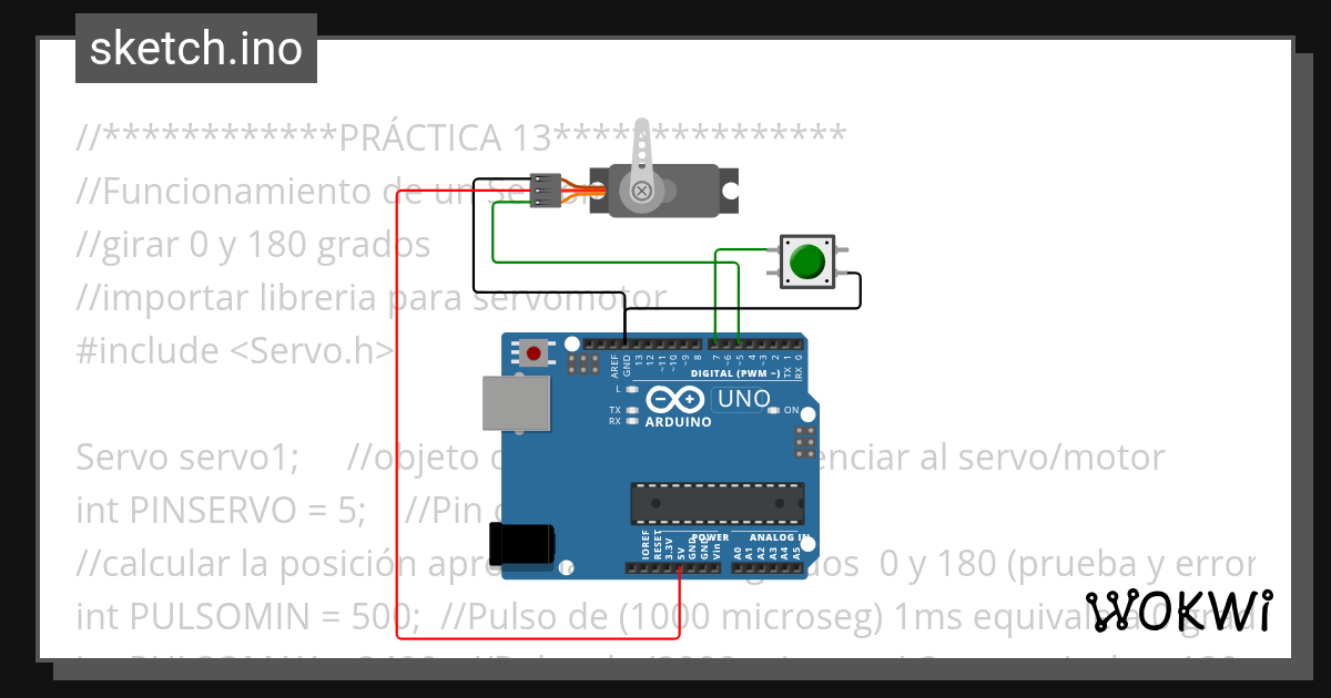 servomotor Copy - Wokwi ESP32, STM32, Arduino Simulator