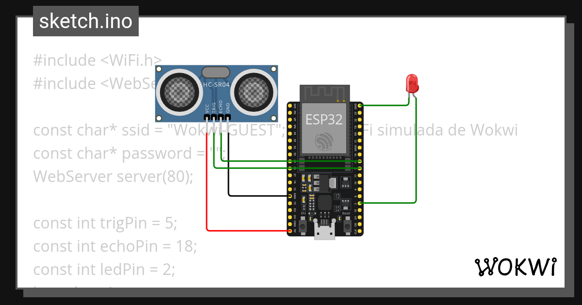 Wokwi - Online ESP32, STM32, Arduino Simulator