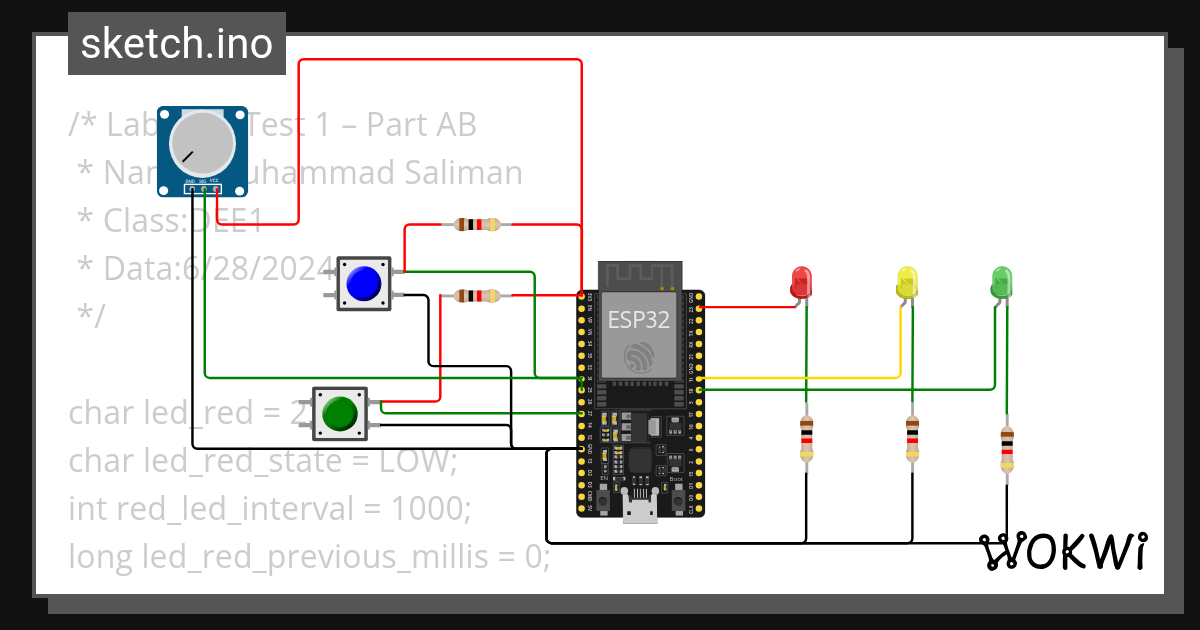 Wokwi - Online ESP32, STM32, Arduino Simulator Wokwi - Online ESP32, STM32, Arduino Simulator