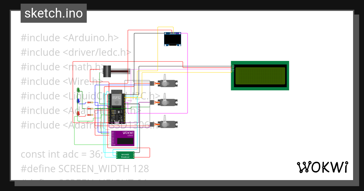 Projeto PWM Fuzzy y - Wokwi ESP32, STM32, Arduino Simulator