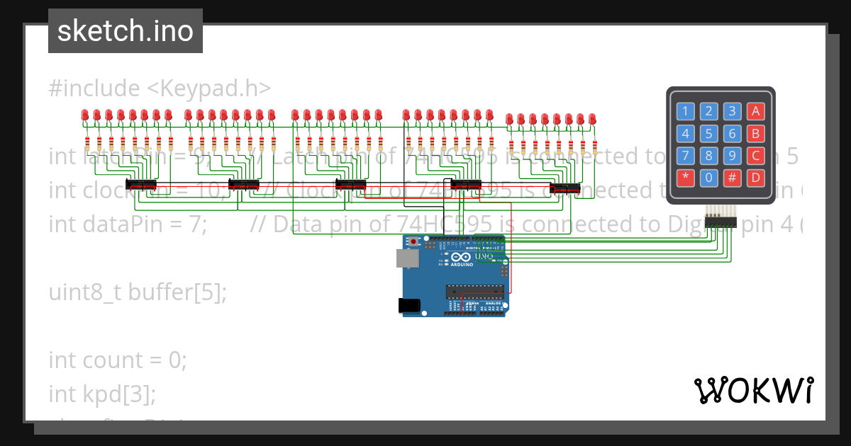 VMS 40 motor with 3 pin - Wokwi ESP32, STM32, Arduino Simulator