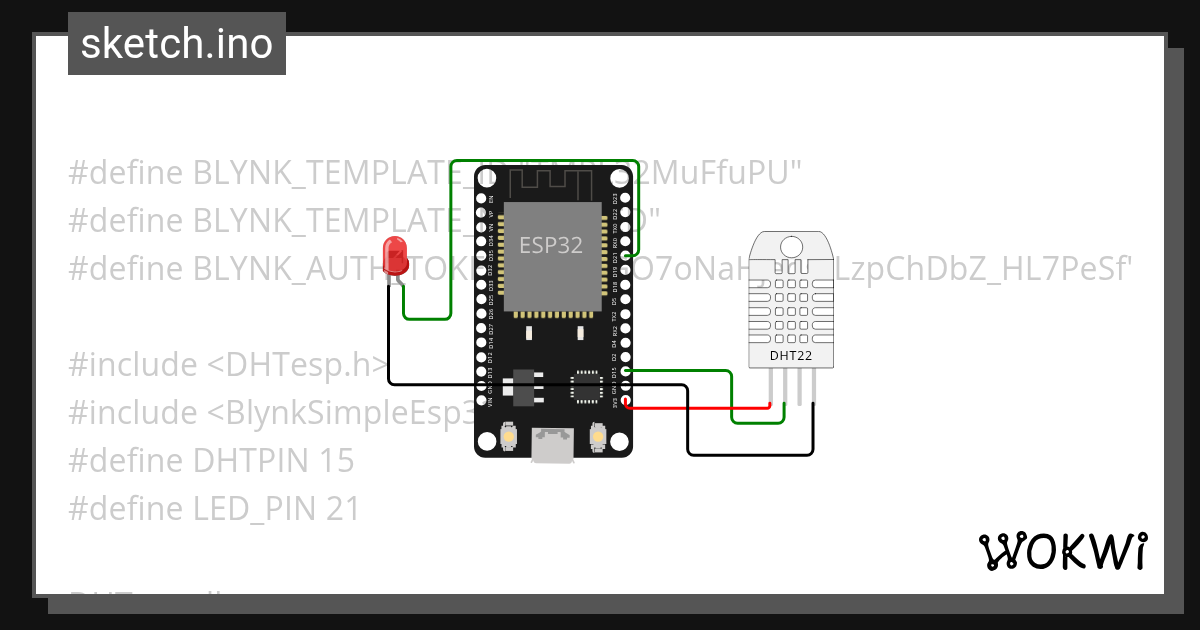 DHT22 Sensor Data to Blynk & LED Control Copy - Wokwi ESP32, STM32 ... DHT22 Sensor Data to Blynk & LED Control Copy - Wokwi ESP32, STM32 ...
