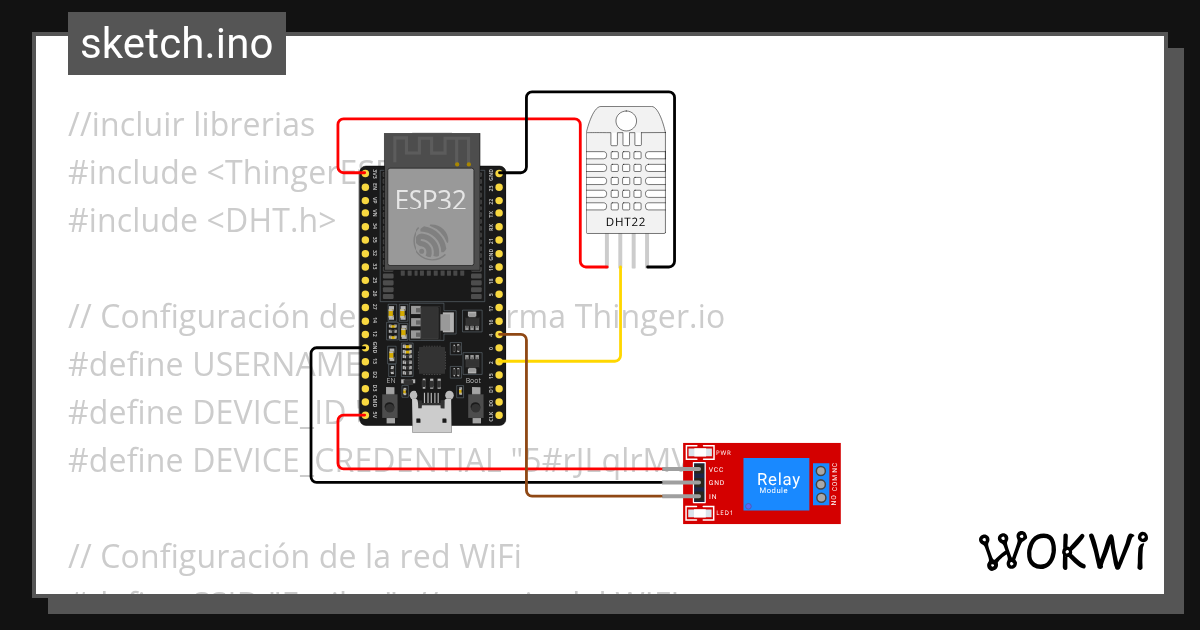 thinger.oi y esp32 Copy - Wokwi ESP32, STM32, Arduino Simulator