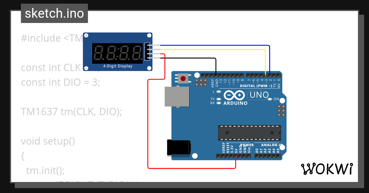 clignotement LED Copy (2) - Wokwi ESP32, STM32, Arduino Simulator